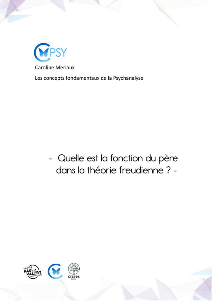 La fonction du père dans la théorie freudienne